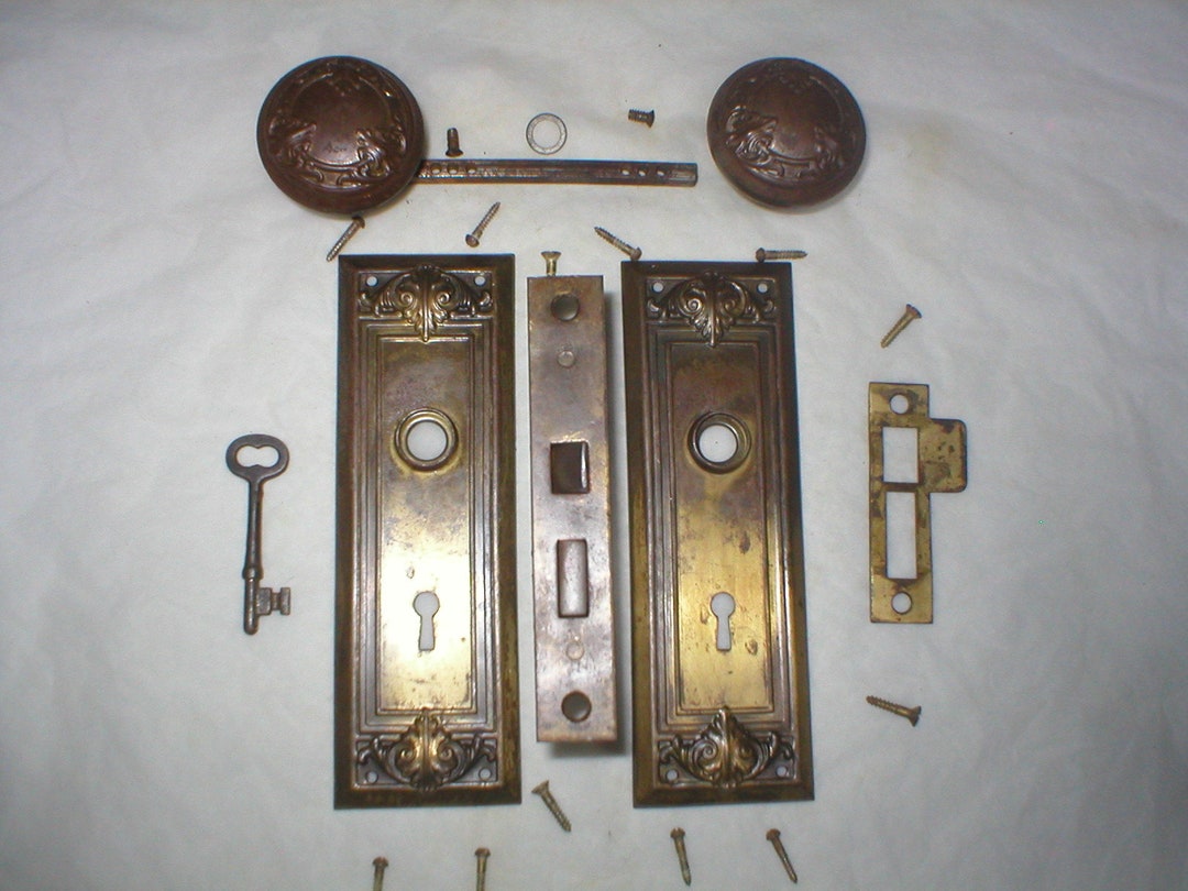 Antique Victorian Era Door Hardware - Etsy