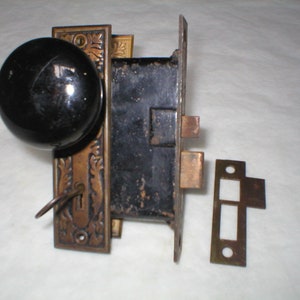 Antique Victorian Era Door Hardware - Etsy