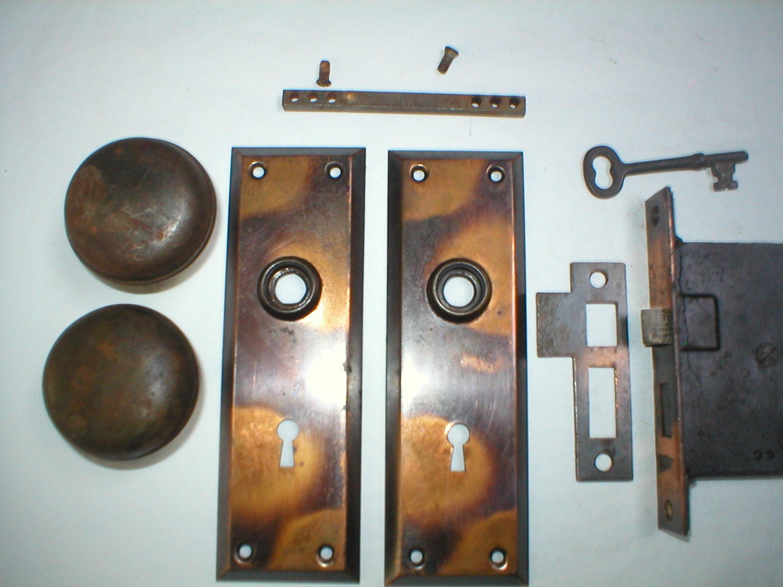 Antique Craftsman Era Door Hardware - Etsy