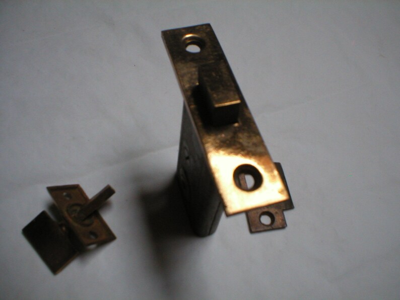 Antique Victorian Era Copper Door Lock - Etsy