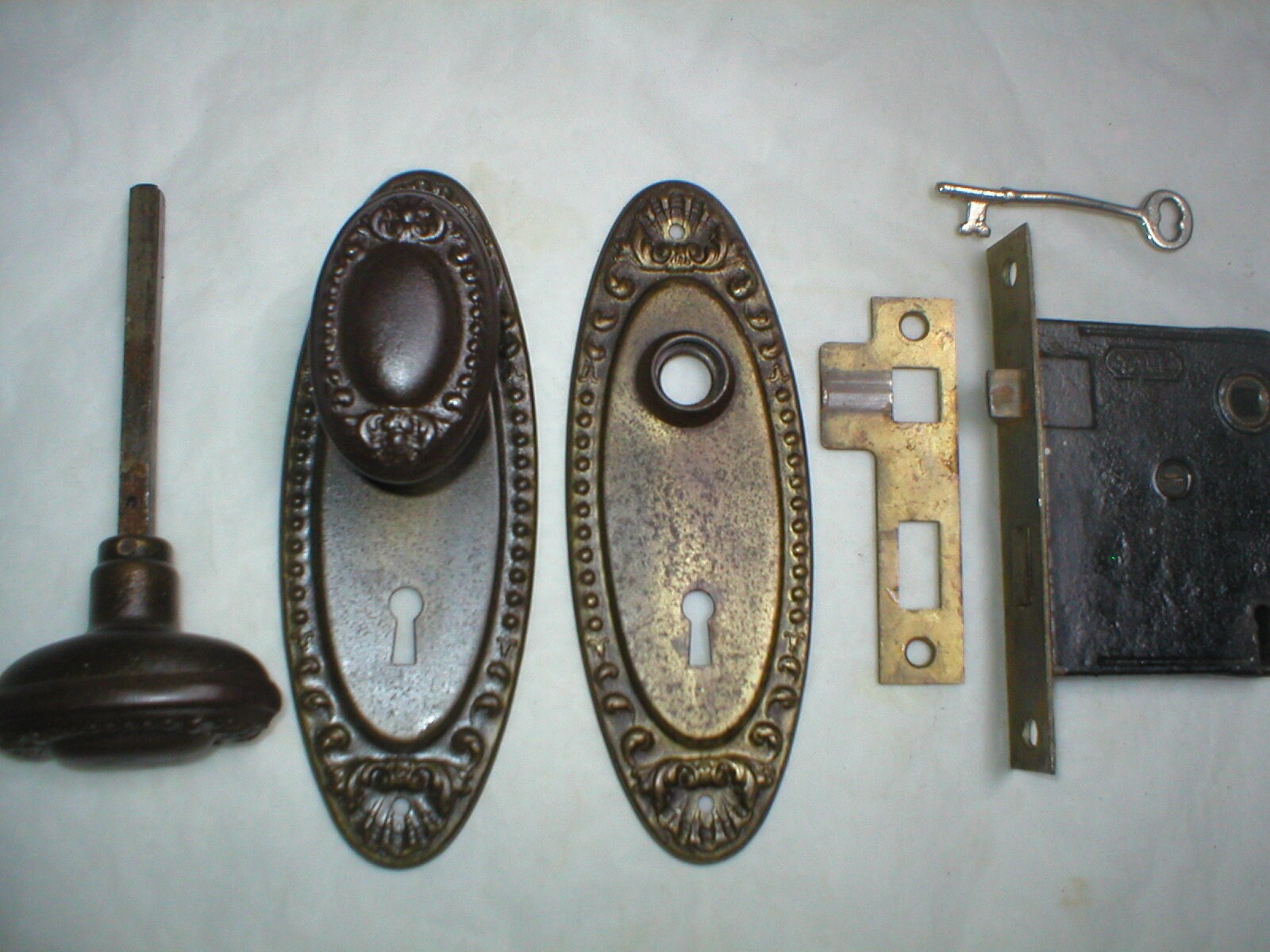 Antique Victorian Era Door Hardware - Etsy