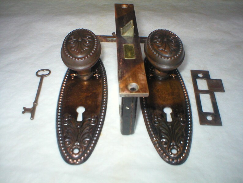 Antique Victorian Era Door Hardware - Etsy