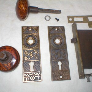 Antique Victorian Era Door Hardware - Etsy