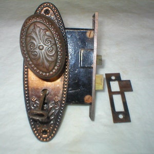 Antique Victorian Era Door Hardware - Etsy