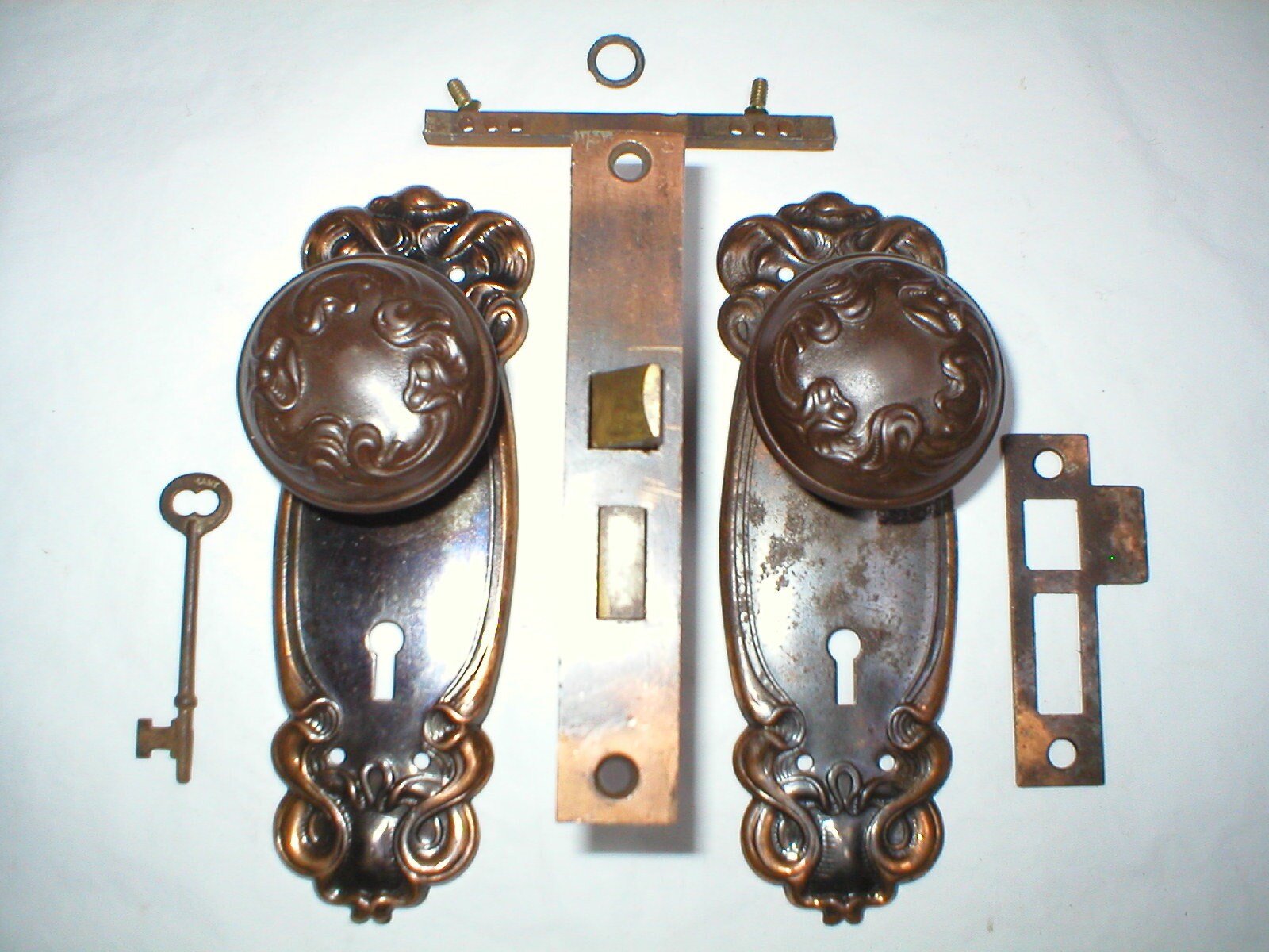 Antique Victorian Era Door Hardware - Etsy