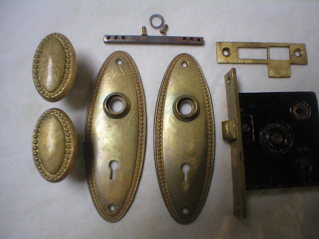 Antique Victorian Era Door Hardware - Etsy