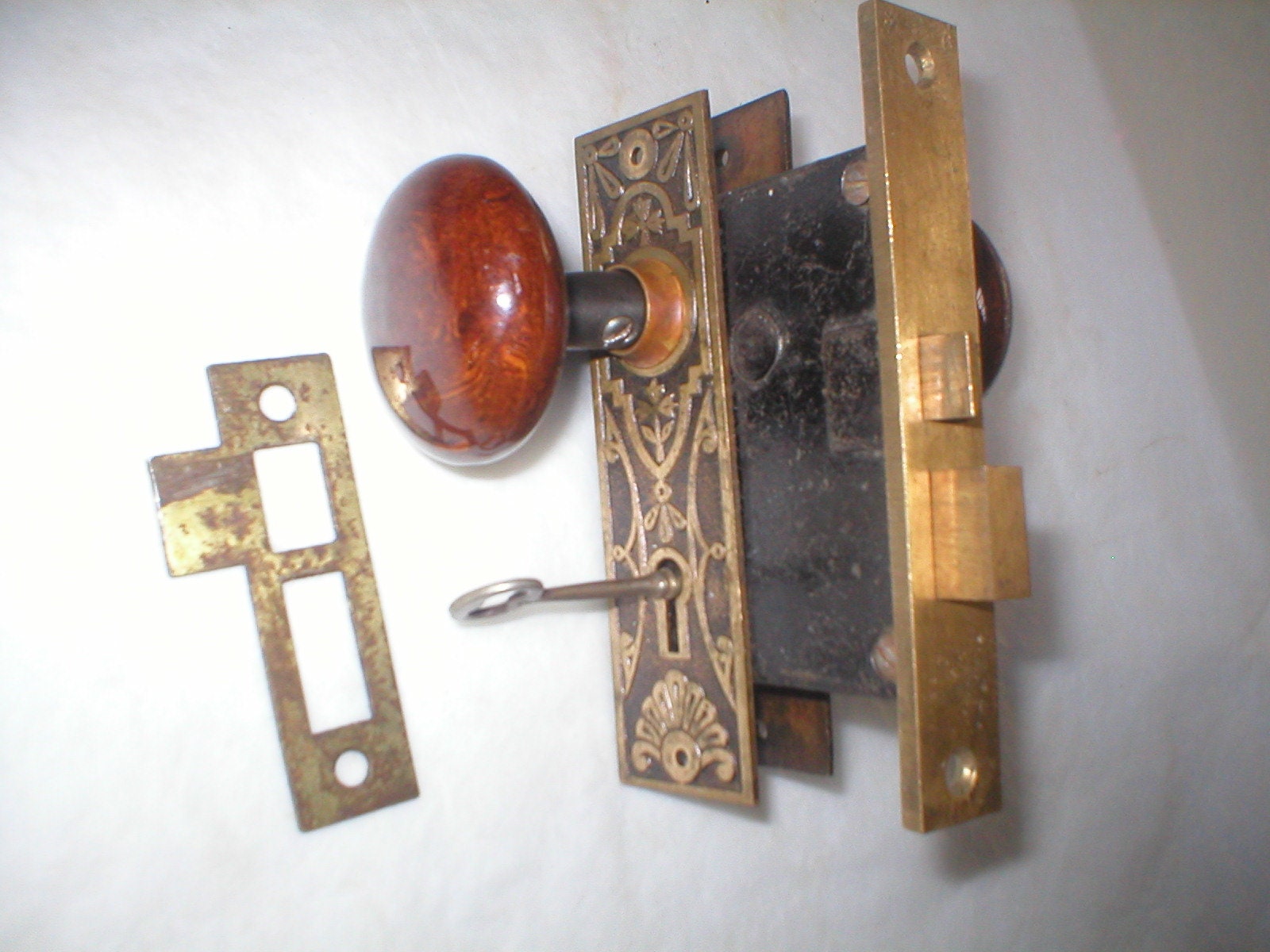 Doors & Locks Antique Victorian Era Door Hardware Craft Supplies ...