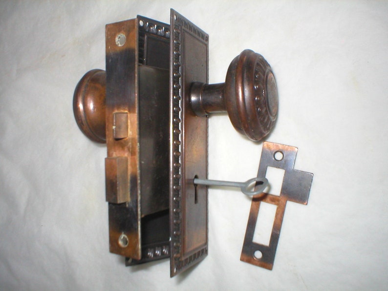 Antique Victorian Era Door Hardware - Etsy