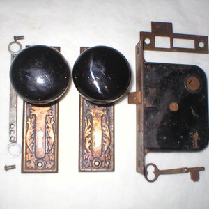 Antique Victorian Era Door Hardware - Etsy