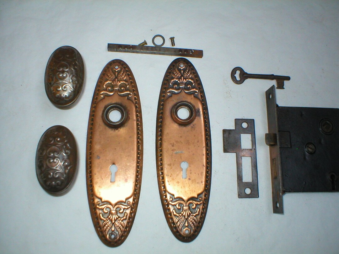 Antique Victorian Era Door Hardware - Etsy