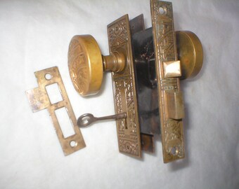 Antique Victorian Era Door Hardware - Etsy