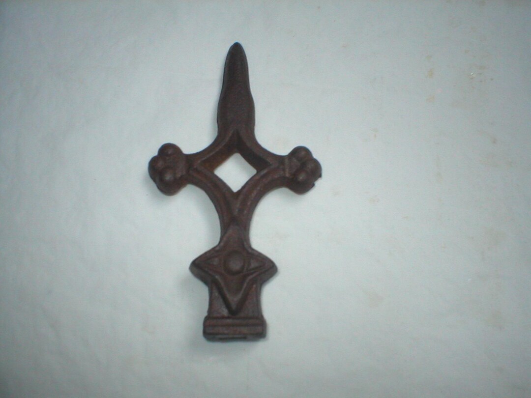 Antique Cast Iron Finial - Etsy