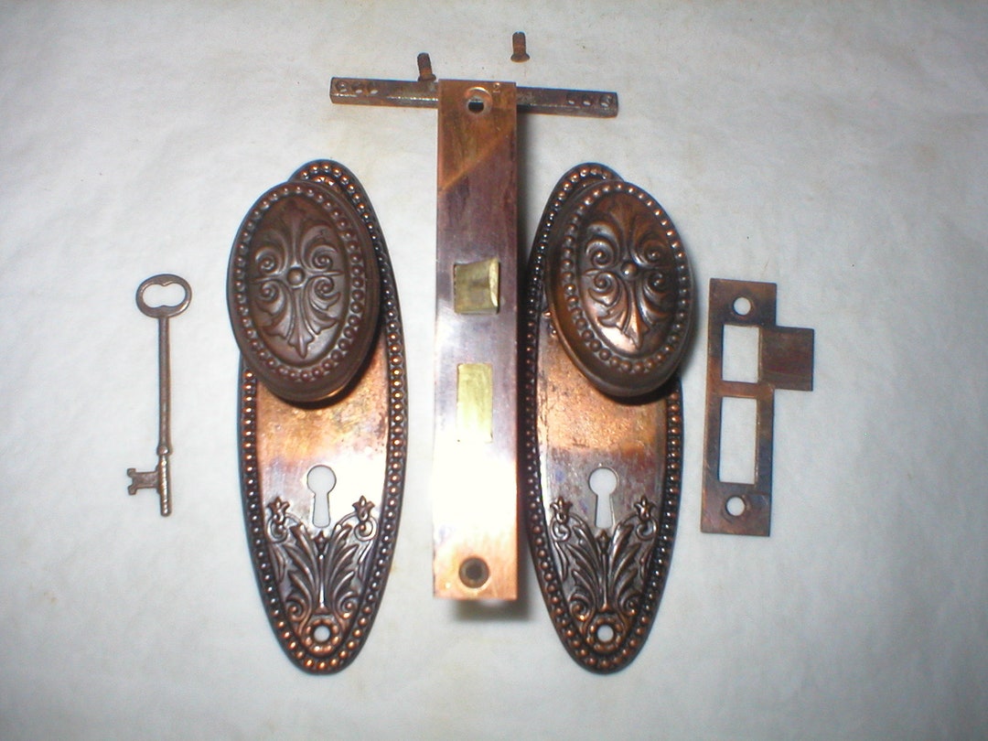 Antique Victorian Era Door Hardware - Etsy