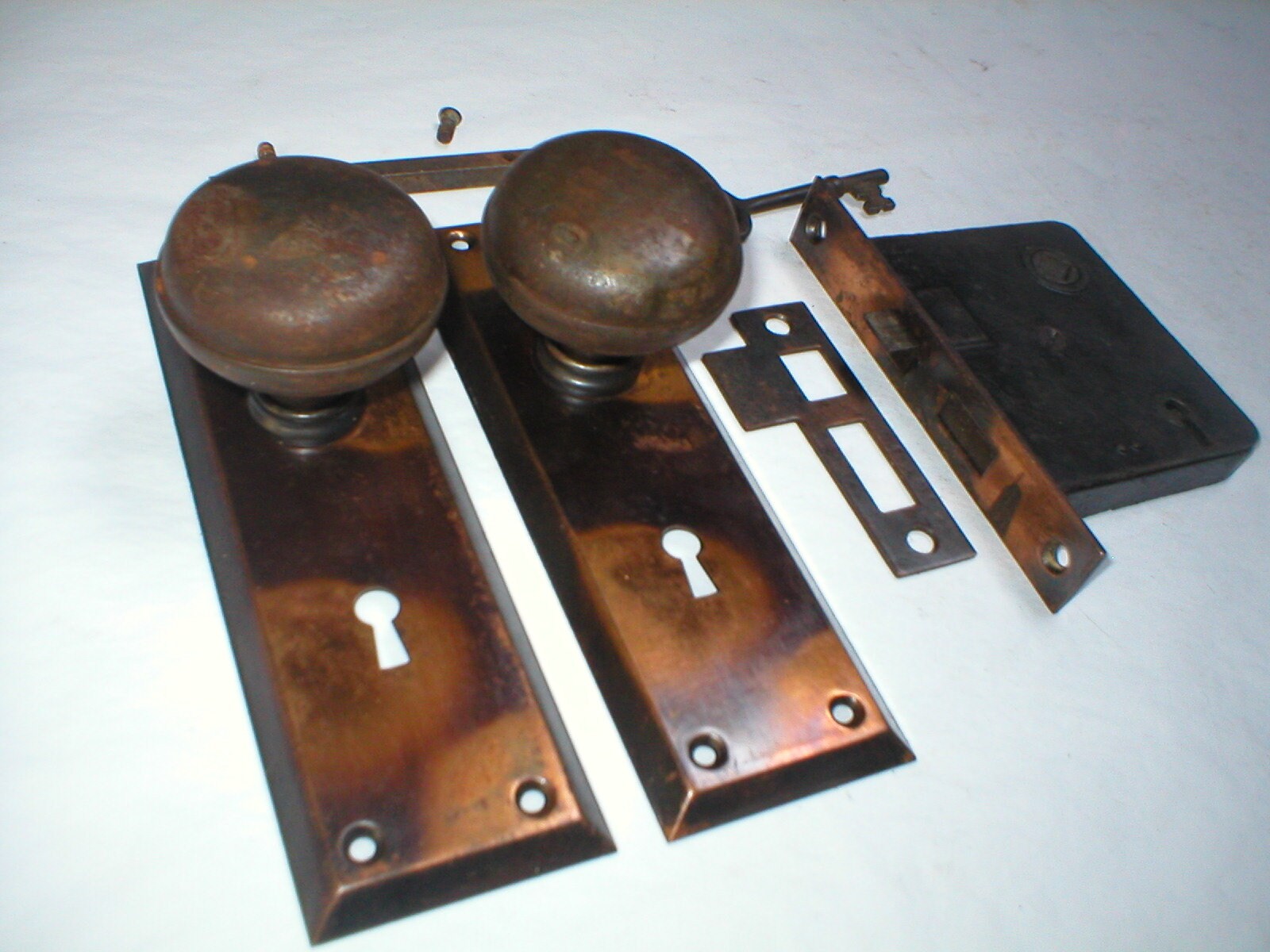 Antique Craftsman Era Door Hardware - Etsy