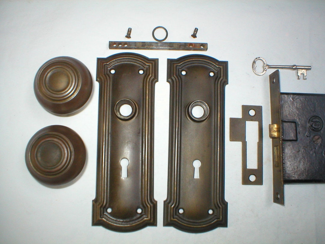 Antique Victorian Era Door Hardware - Etsy