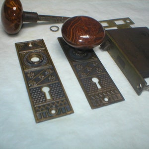 Antique Victorian Era Door Hardware - Etsy