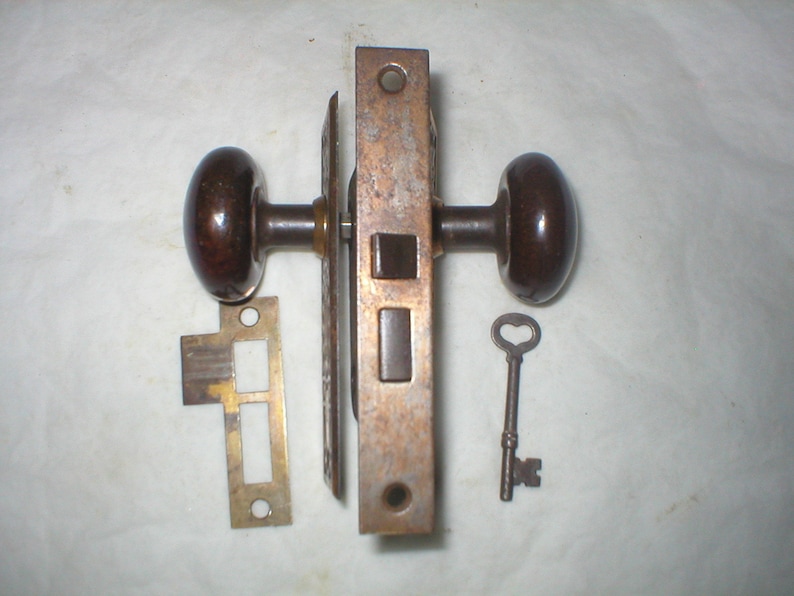 Antique Victorian Era Door Hardware - Etsy