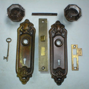 Antique Victorian Era Door Hardware - Etsy
