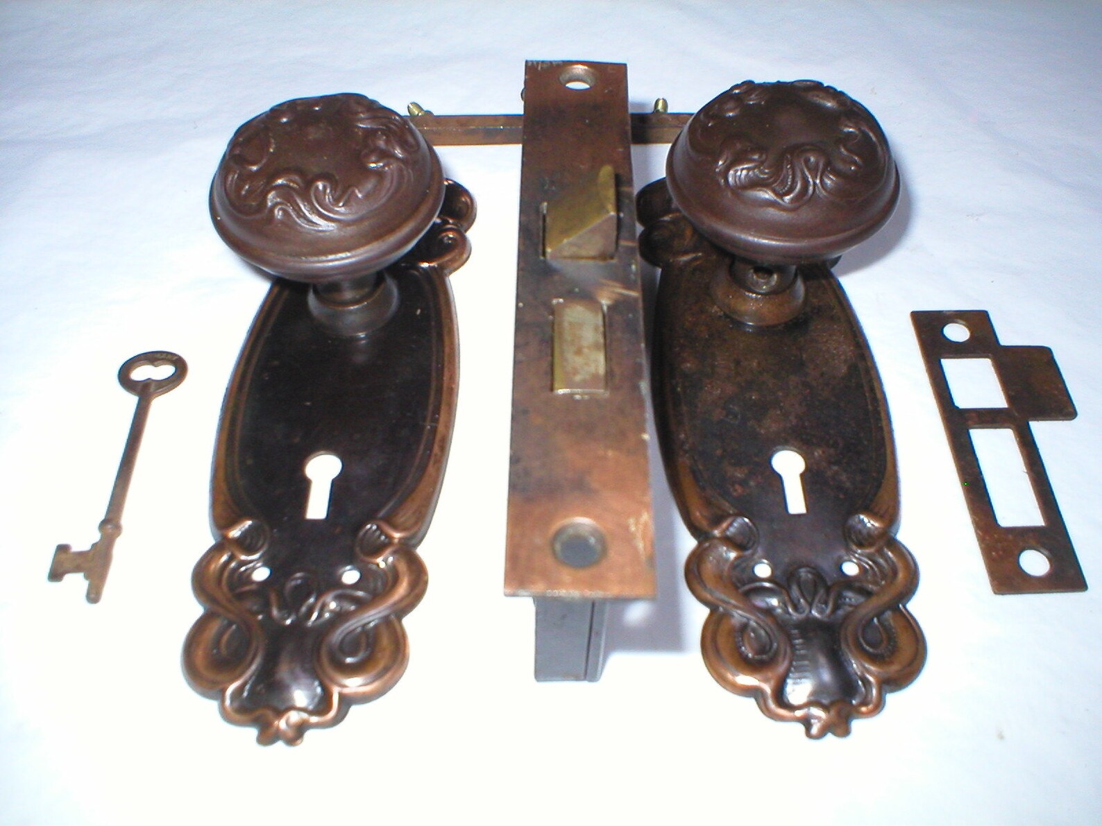 Antique Victorian Era Door Hardware - Etsy