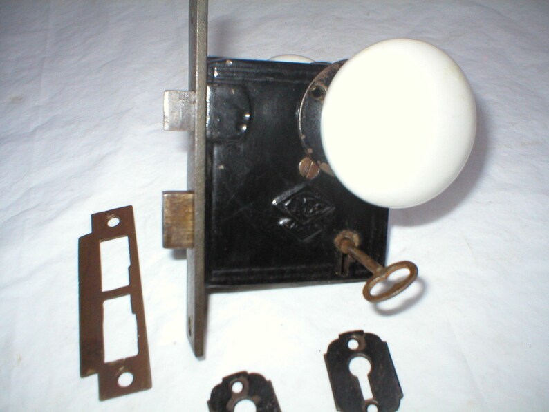 Antique Victorian Era Door Hardware - Etsy