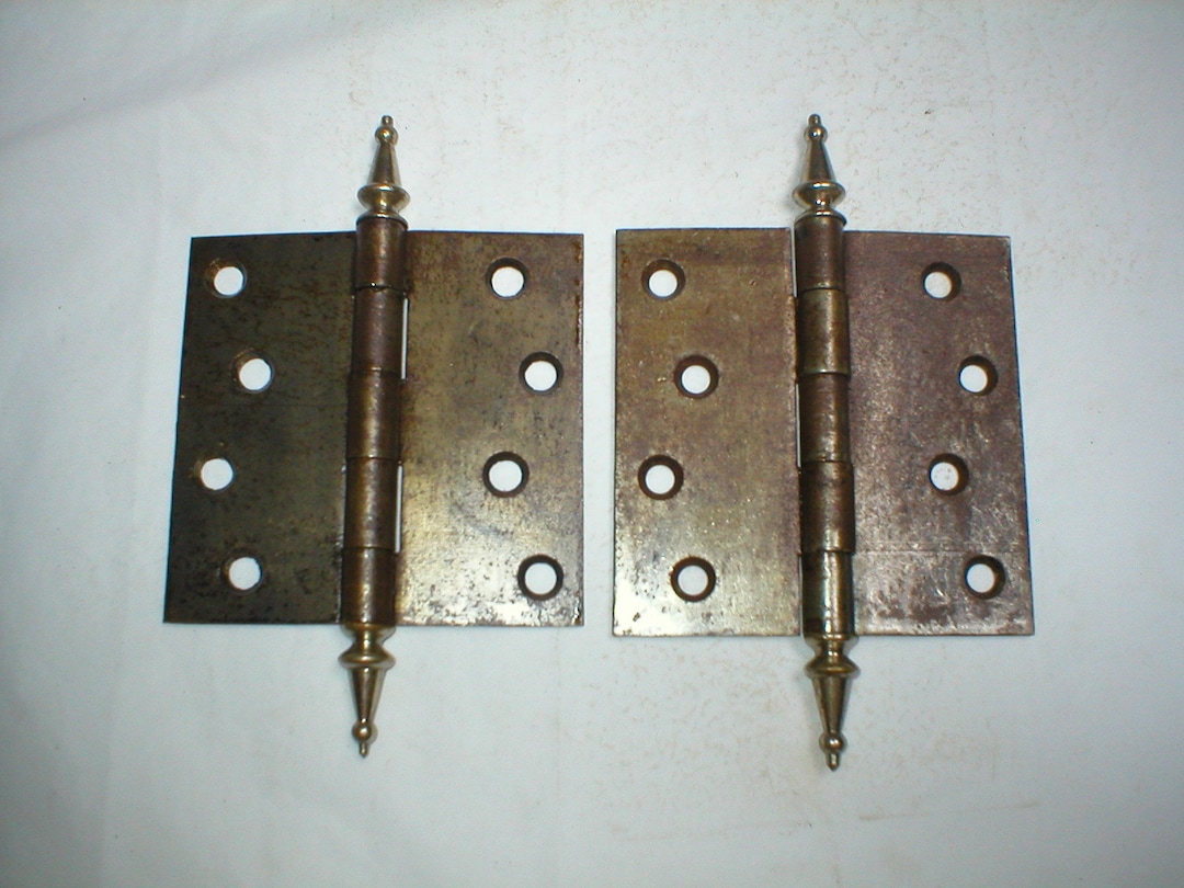 Antique Victorian Steeple Hinge Pair - Etsy