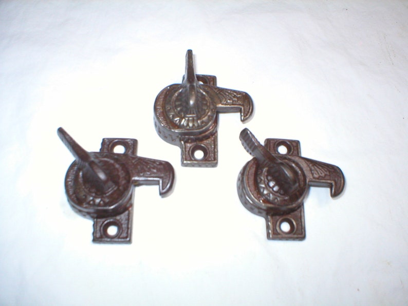 Antique Victorian Era Window Lock Parts - Etsy