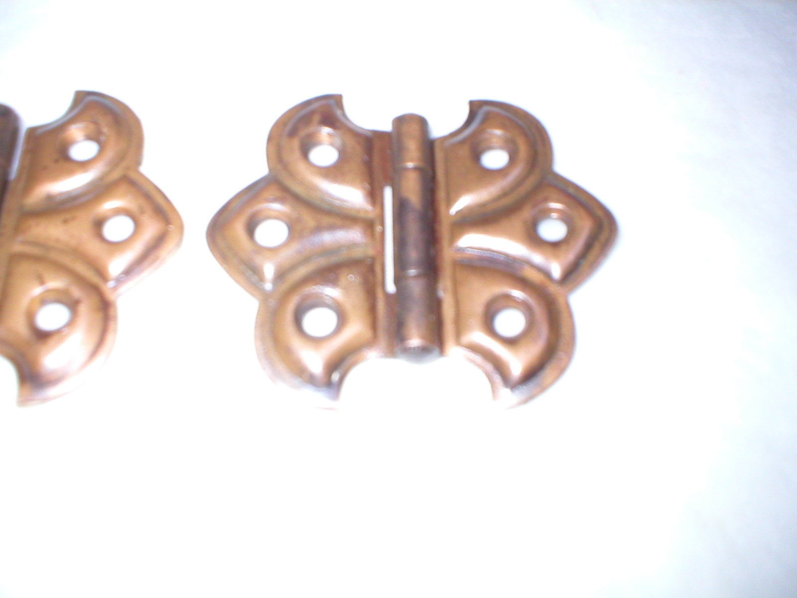 Antique Butterfly Cabinet Hinge Pair - Etsy
