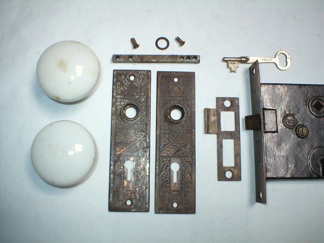 Antique Victorian Era Door Hardware - Etsy