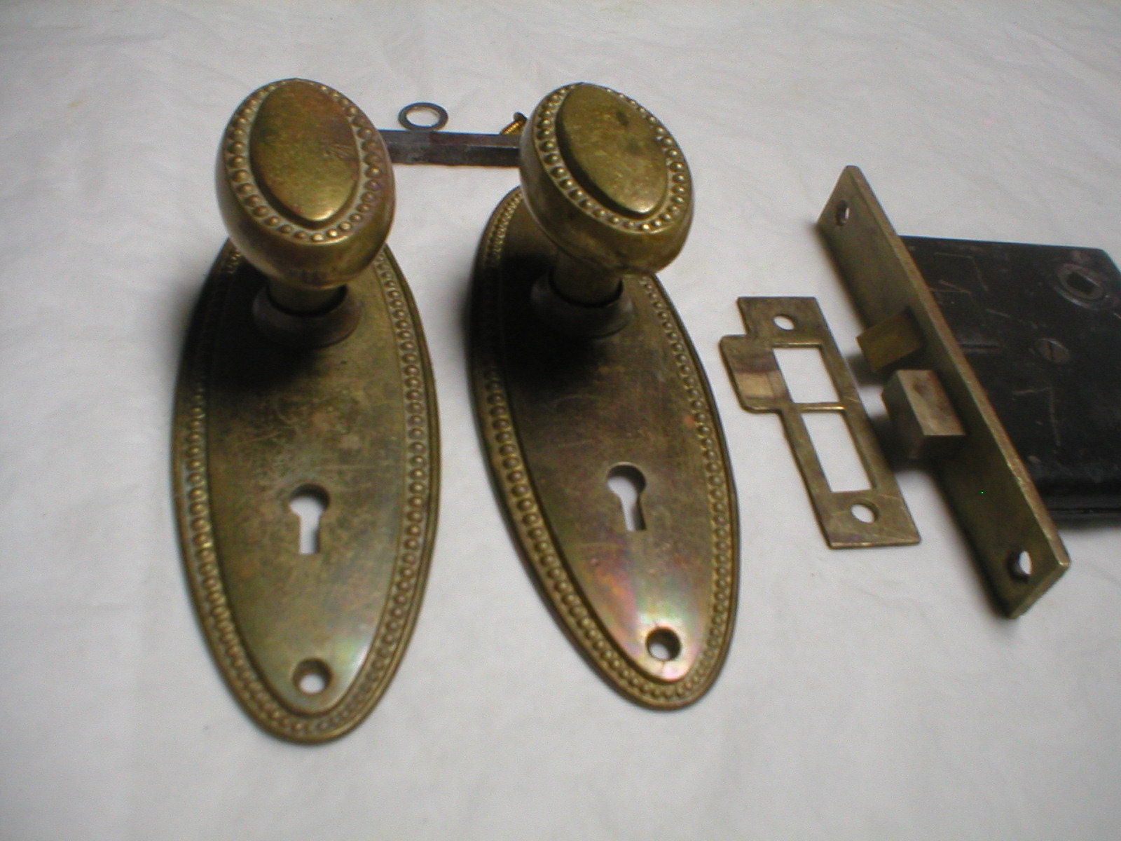 Antique Victorian Era Door Hardware - Etsy