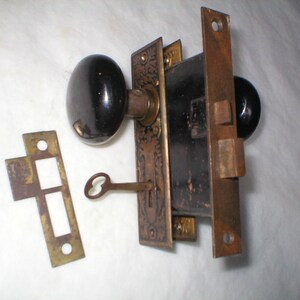 Antique Victorian Era Door Hardware - Etsy