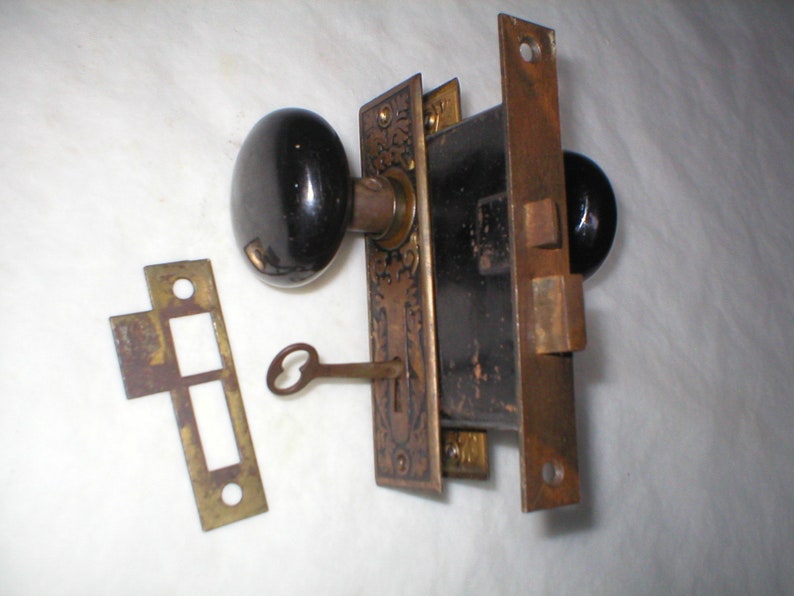 Antique Victorian Era Door Hardware - Etsy