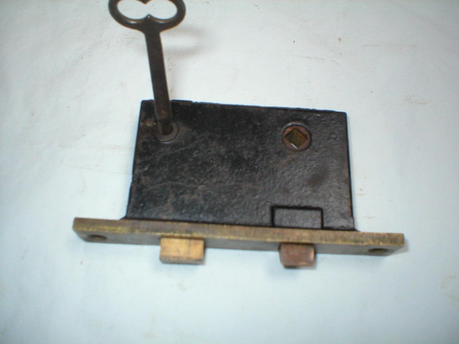 Antique Small Mortise Lock With Key - Etsy