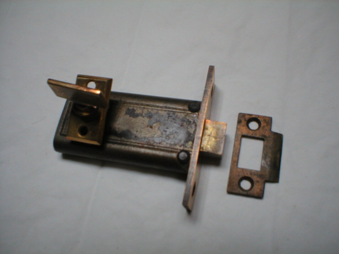 Antique Victorian Era Copper Door Lock - Etsy