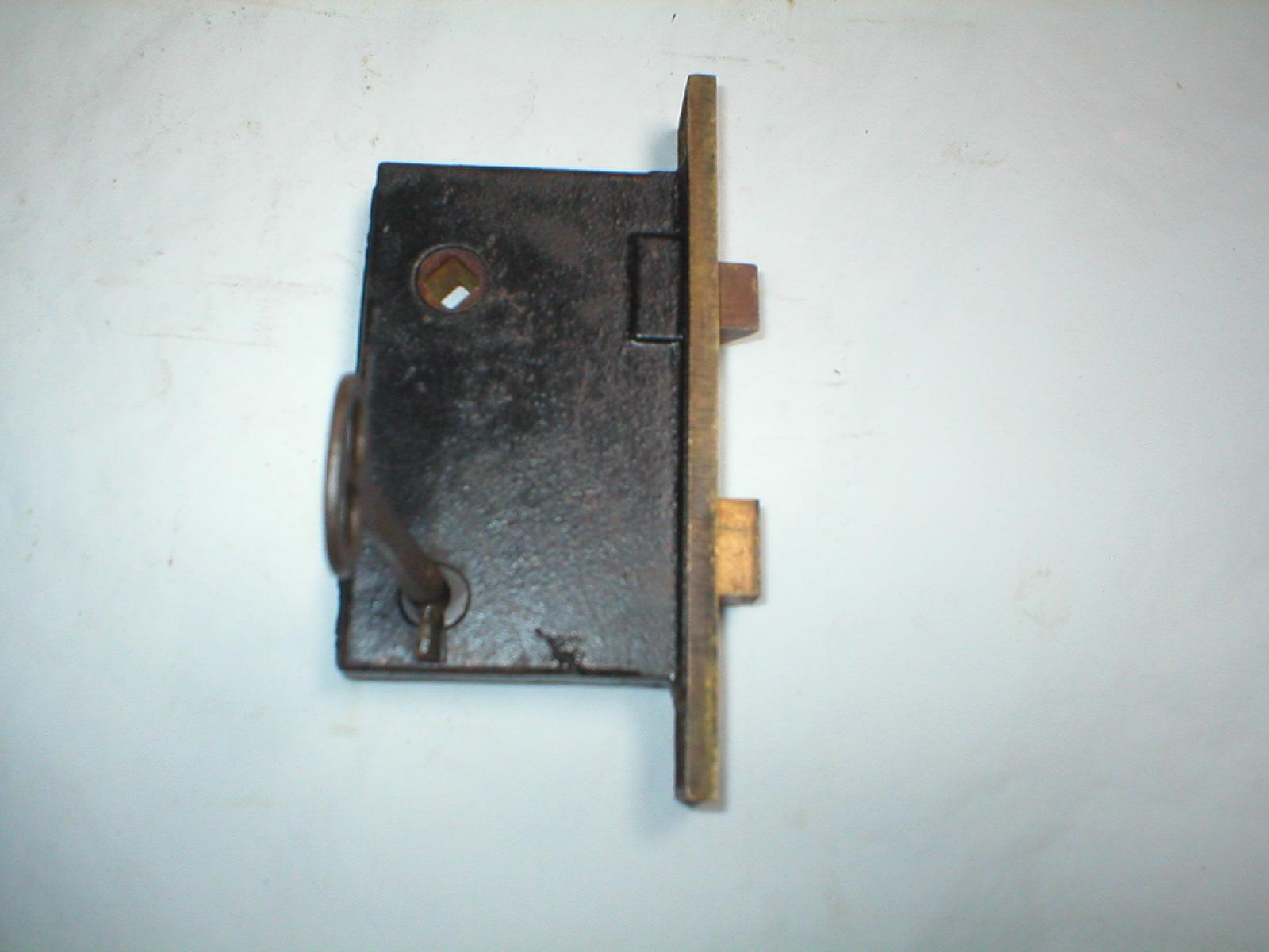 Antique Small Mortise Lock With Key - Etsy