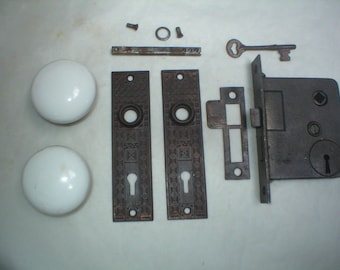 Antique Victorian Era Door Hardware - Etsy