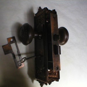 Antique Victorian Era Door Hardware - Etsy