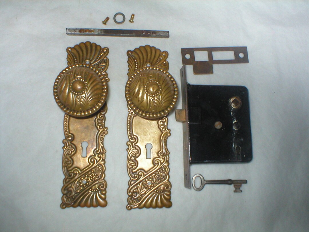 Antique Victorian Era Door Hardware - Etsy