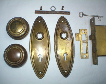Antique Victorian Era Door Hardware - Etsy