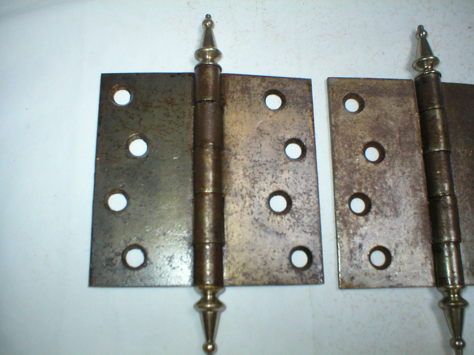 Antique Victorian Steeple Hinge Pair - Etsy