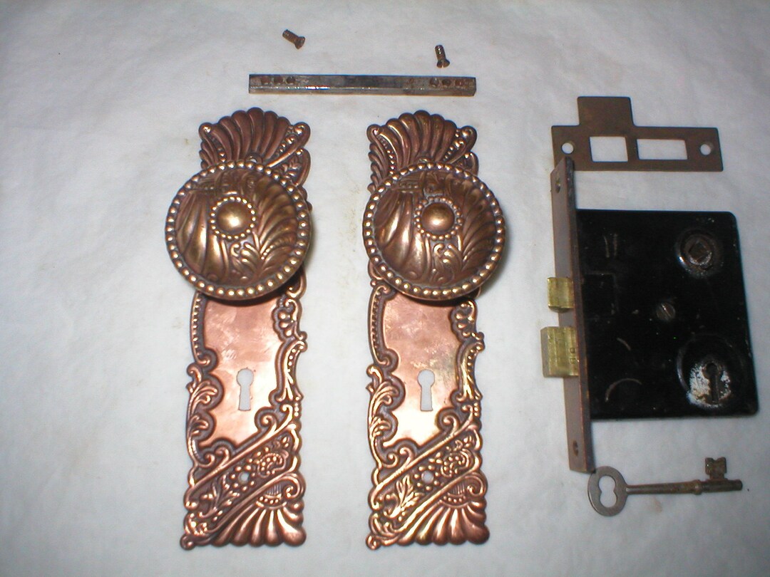 Antique Victorian Era Door Hardware - Etsy