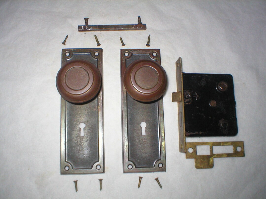 Antique Craftsman Era Door Hardware - Etsy