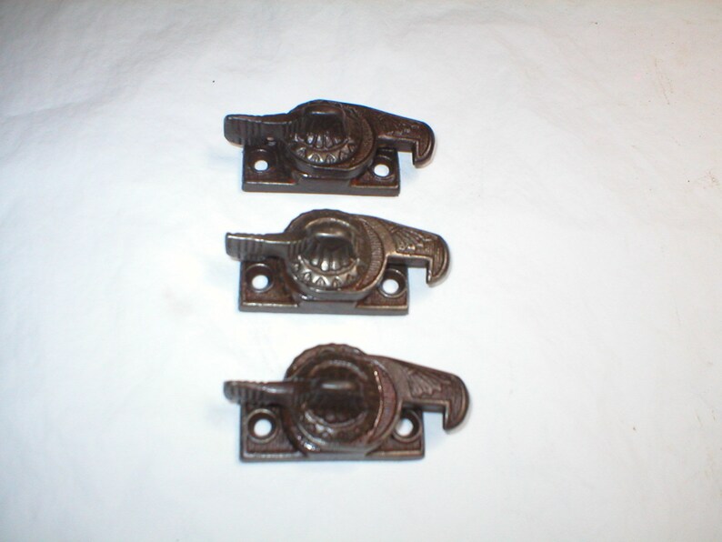 Antique Victorian Era Window Lock Parts - Etsy