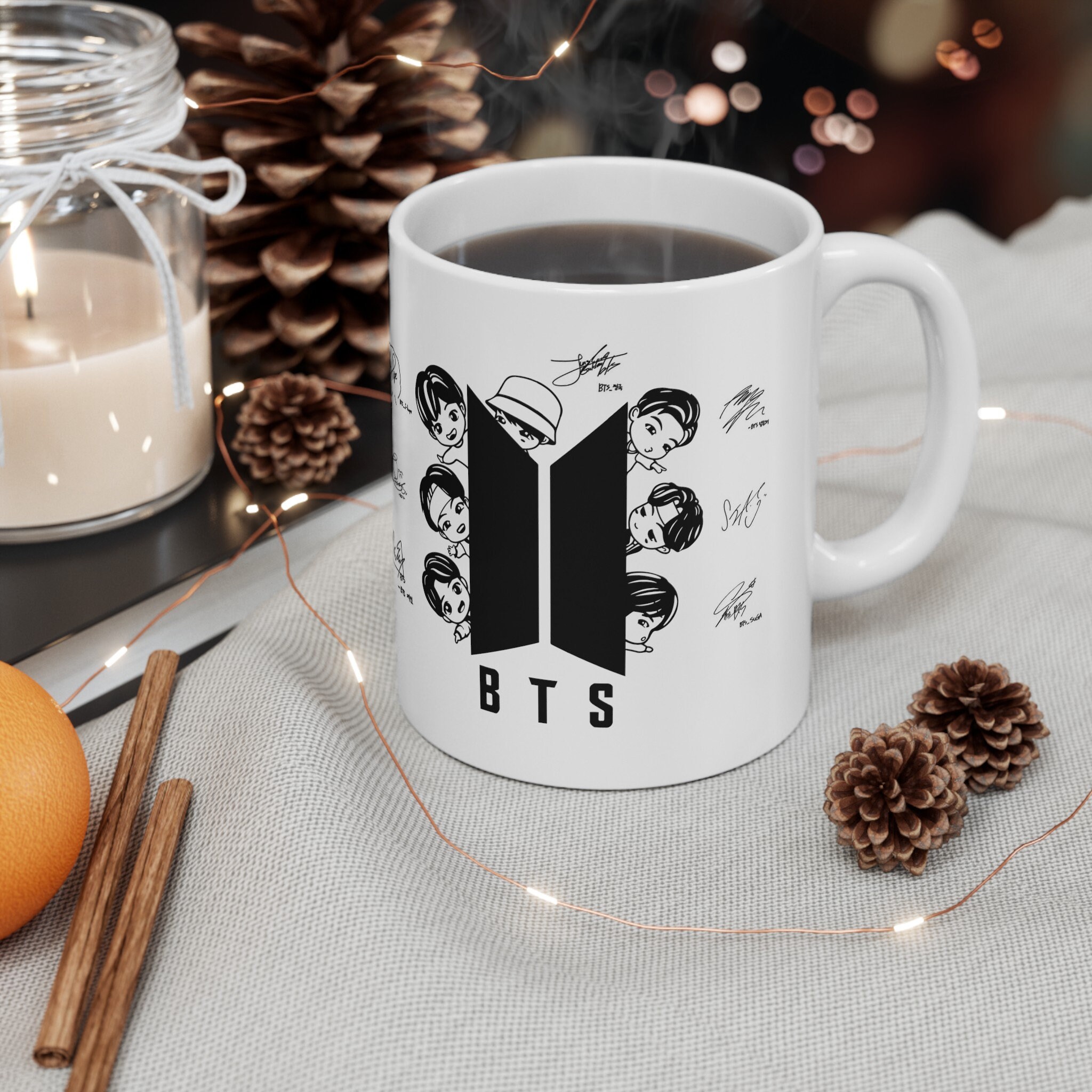 BTS Mug Inspired- BTS Tinytan Army, Kpop, Bangtanboys, BTS Signature ...