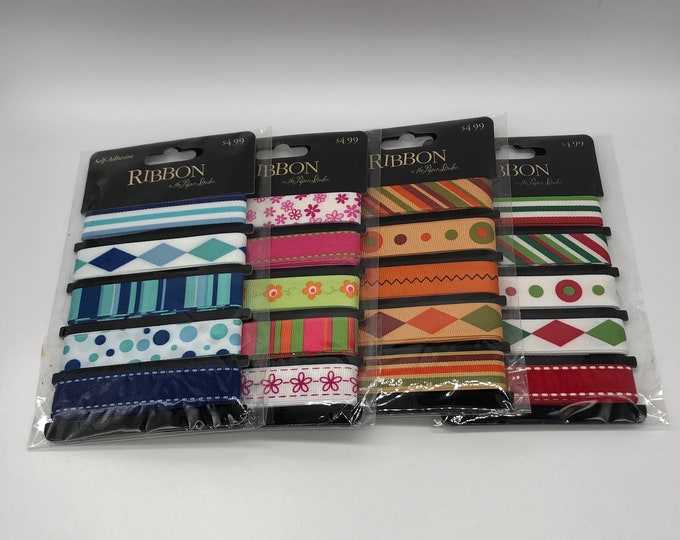 Ribbon by the Paper Studio Self-adhesive 5/8 - Etsy