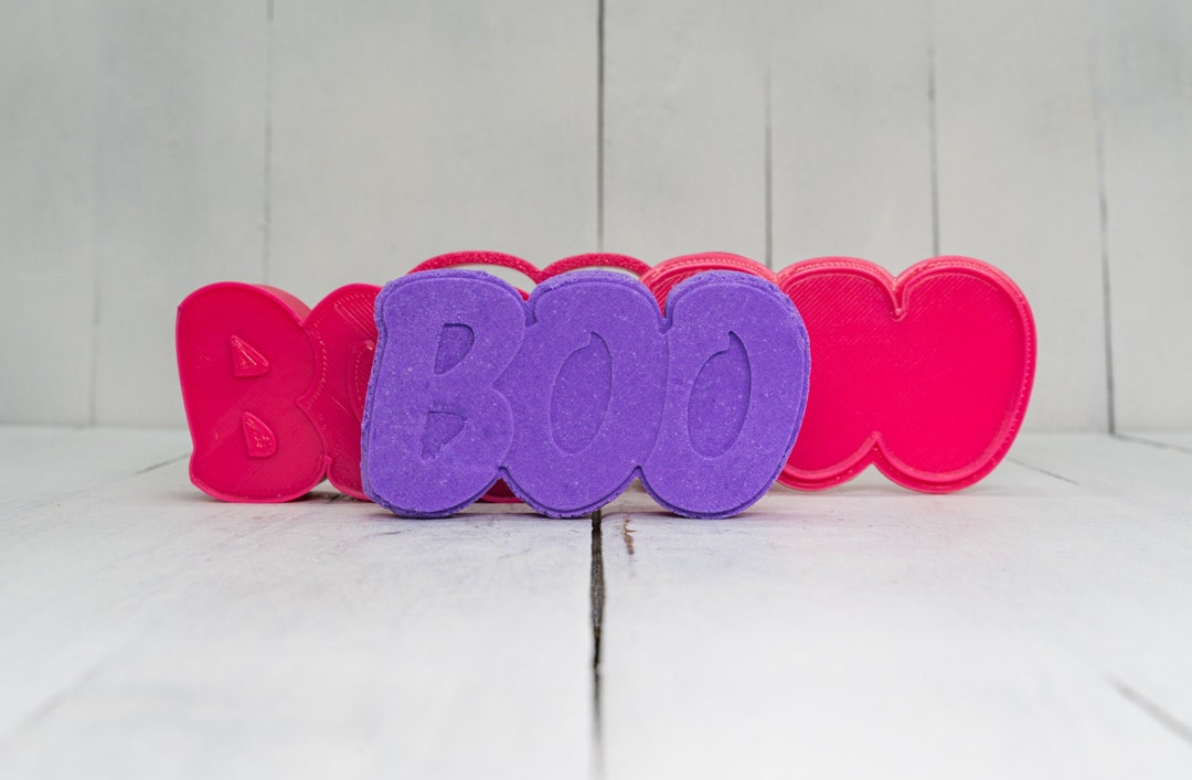 BOO Bath Bomb Mold - Etsy