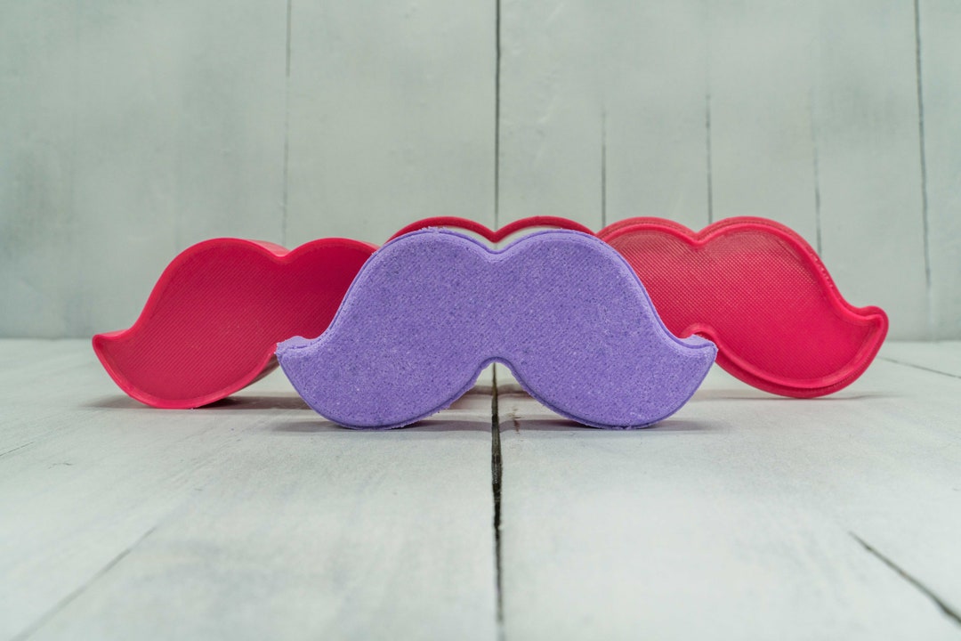 Mustache Bath Bomb Mold - Etsy