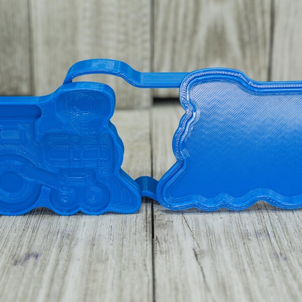 3d Train Mold - Etsy