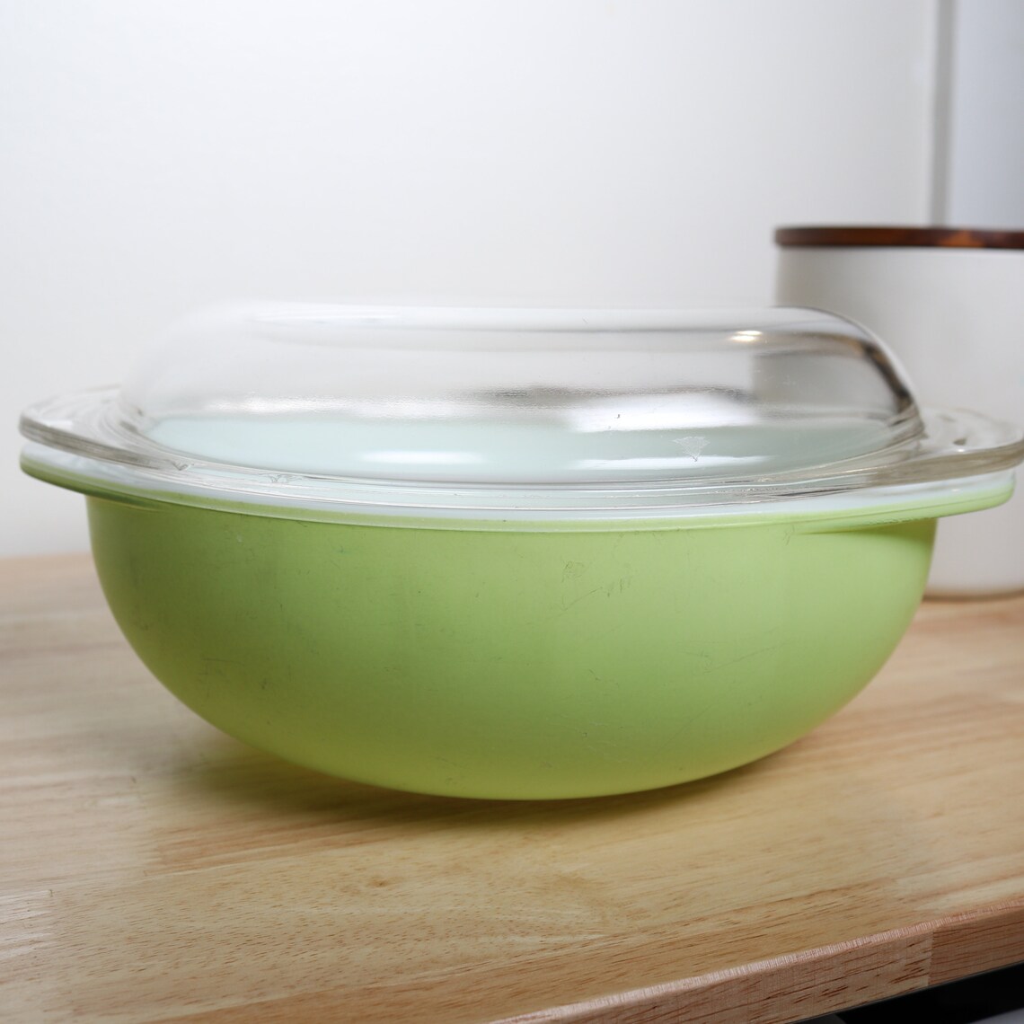 Vintage Pyrex Lime Green Casserole Dish with Lid 024 2 | Etsy