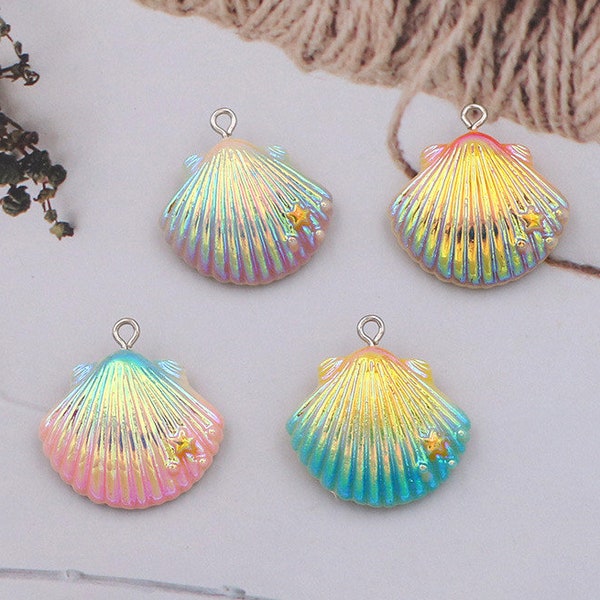 Shell Charm Bracelet - Etsy