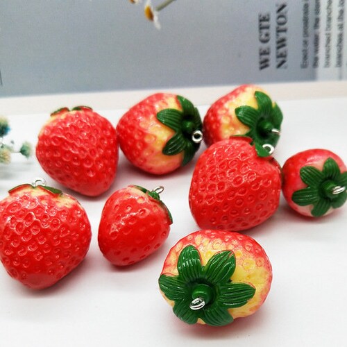 6pcs Resin Peach Charms Fruit Jewelry Charms 3D Peach Pendant - Etsy